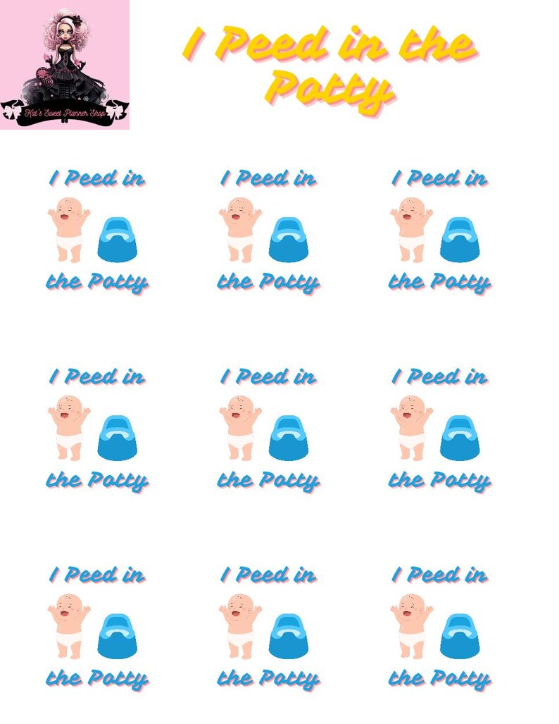 I Peed in the Potty - Etsy