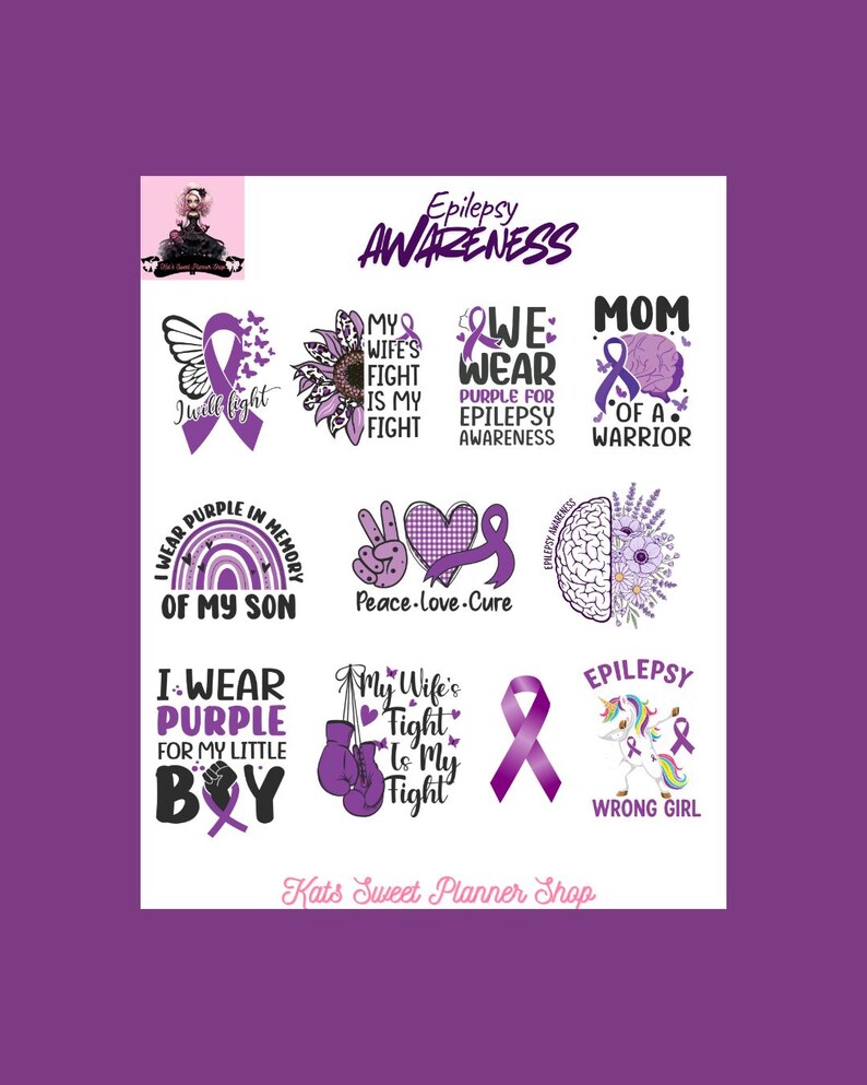 Epilepsy Awareness - Etsy