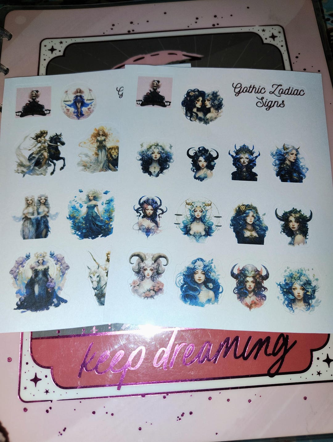 Gothic Zodiac Signs - Etsy