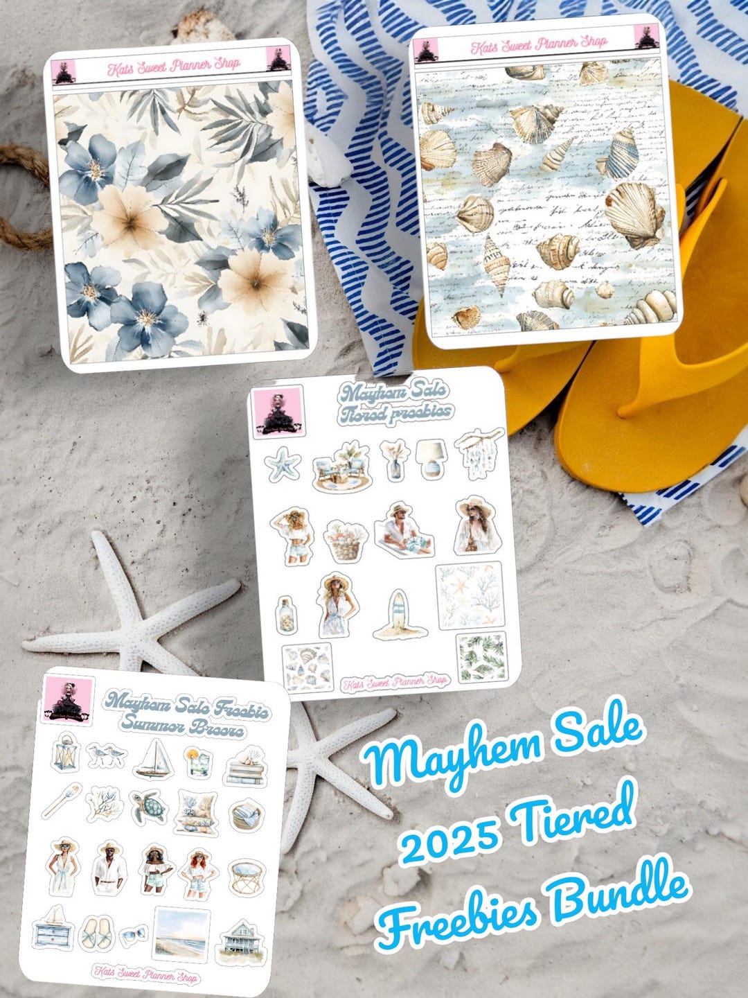 Mayhem Sale 2025 Tiered Freebies Bundle - Etsy
