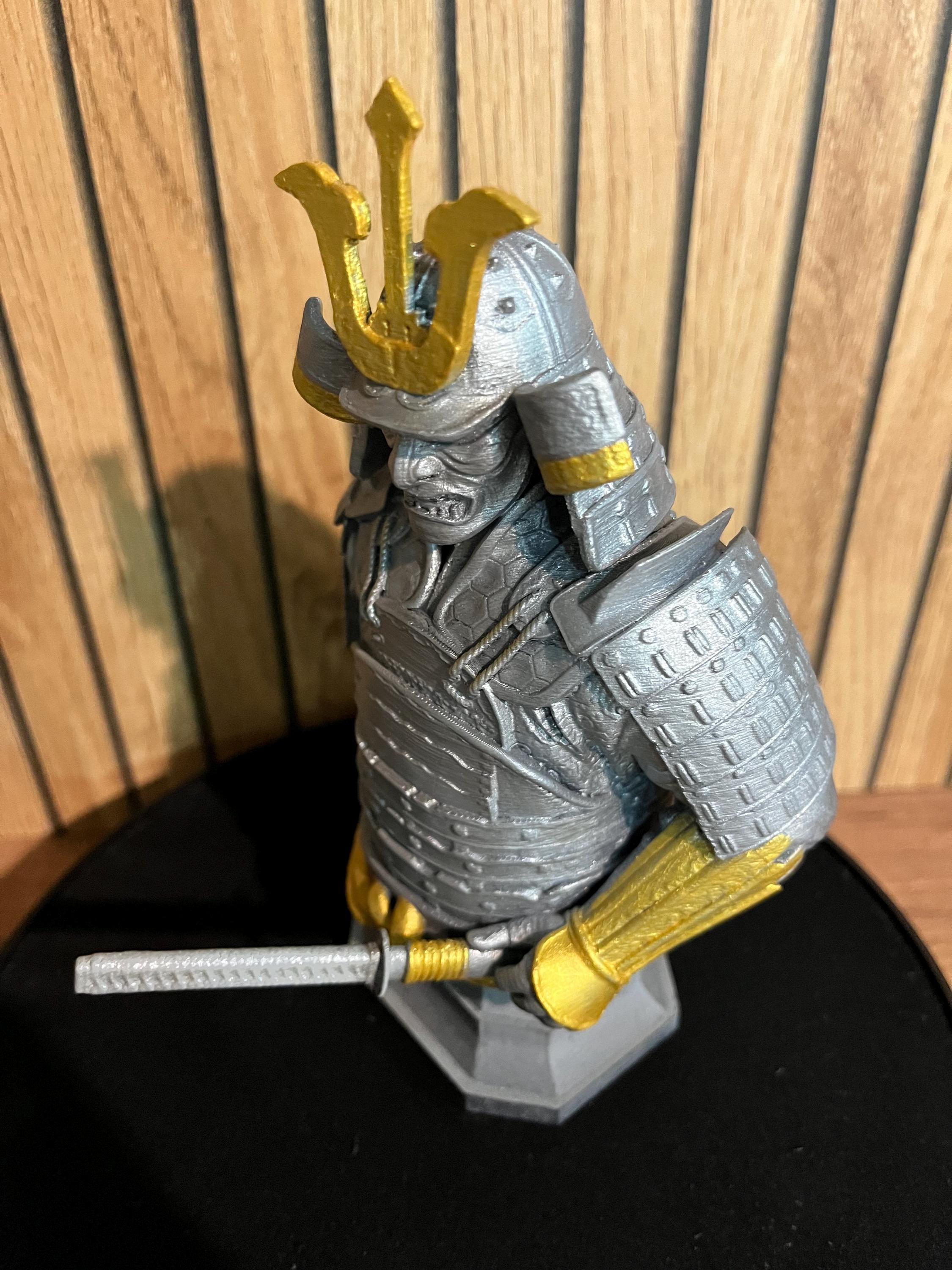 Samurai Bust | Samurai Figure | Samurai | Ronin - Etsy