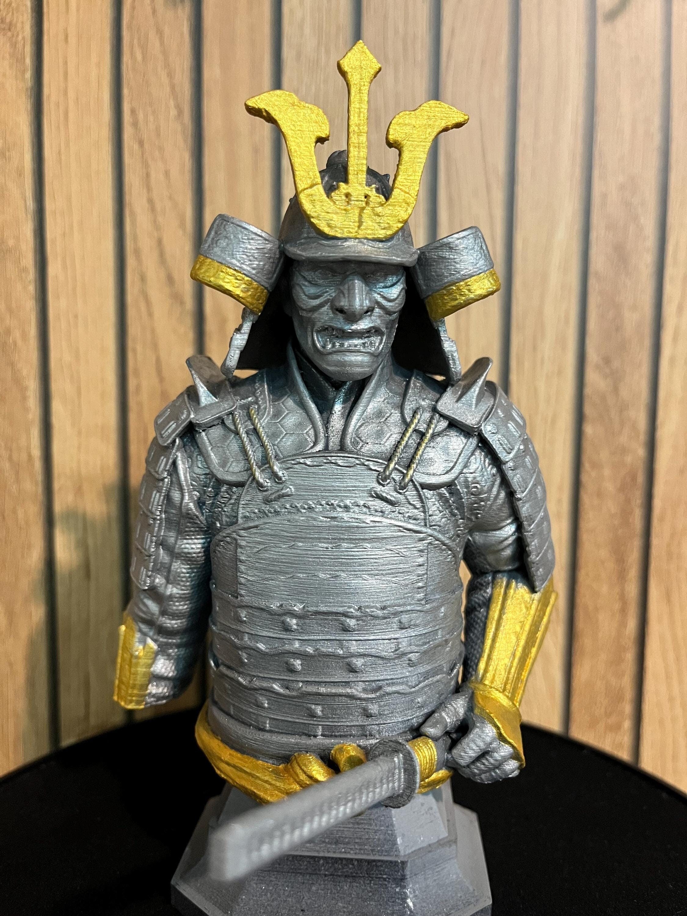 Samurai Bust | Samurai Figure | Samurai | Ronin - Etsy