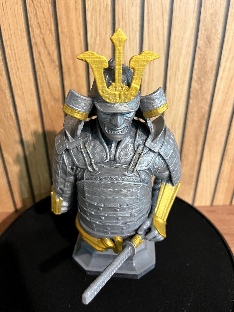 Samurai Bust | Samurai Figure | Samurai | Ronin - Etsy