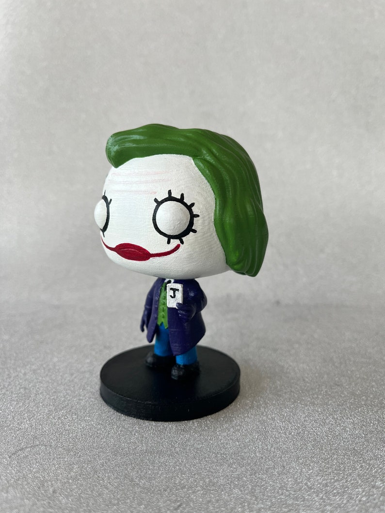 Joker Figure Joker Bust Joker Funko Pop Joker Chibi Gift for Joker ...