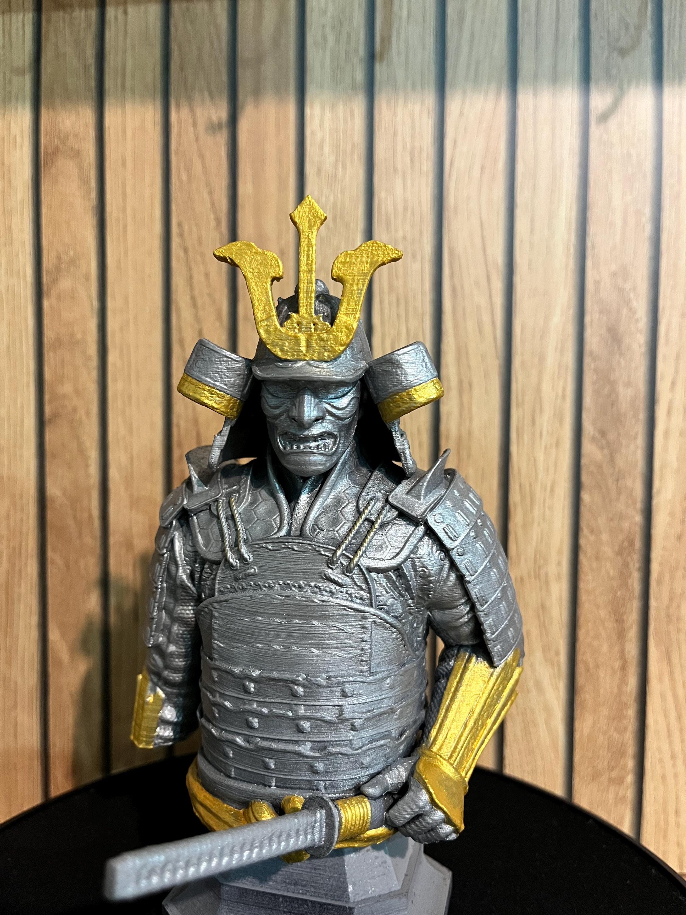 Samurai Bust | Samurai Figure | Samurai | Ronin - Etsy