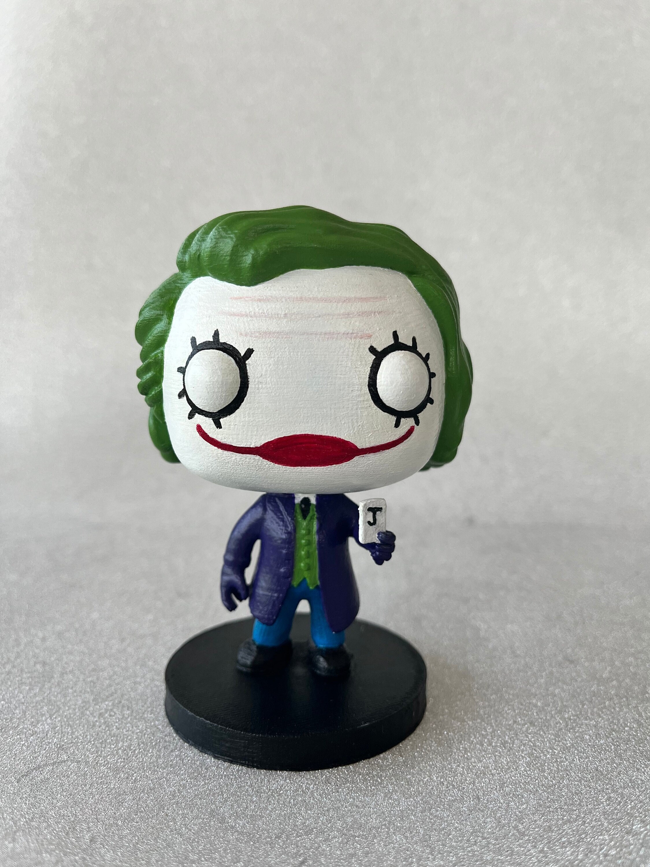 Joker Figure Joker Bust Joker Funko Pop Joker Chibi Gift for Joker ...