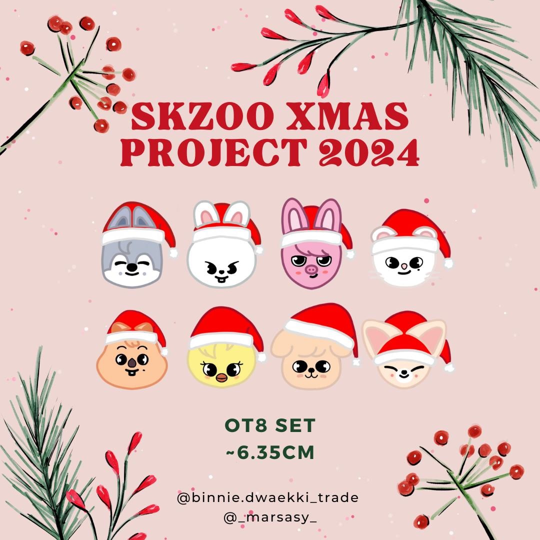 Skzoo Xmas Project Stray Kids Wolf Chan Leebit Jiniret Dwaekki Bbokari ...
