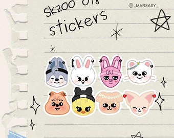 Skzoo Phone Charm Keychain Stray Kids Charms Wolf Chan Leebit Dwaekki Jiniret Han Quokka Bbokari ...