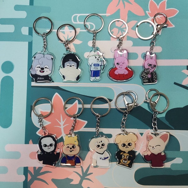 Han Stray Kids Keychains - Etsy