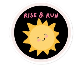 Runner Sticker Pack, Running Stickers, Runner Gift, Run Stickers, Cross ...