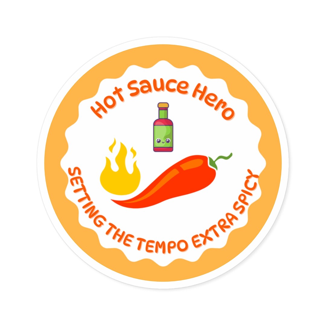 Setting the Tempo Extra Spicy Running Sticker, Lifting Sticker ...
