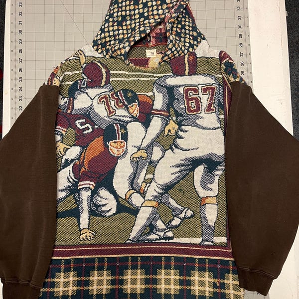 Football Upcycle - Etsy