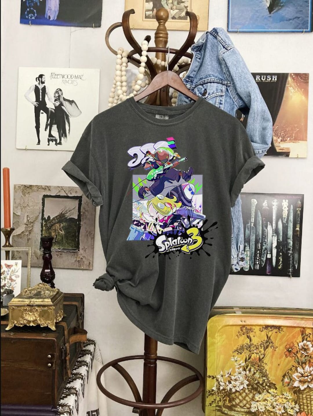 Splatoon 3 Shirt, Splatoon 3 Comfort Colors and Gildan, Inkling Shirt ...