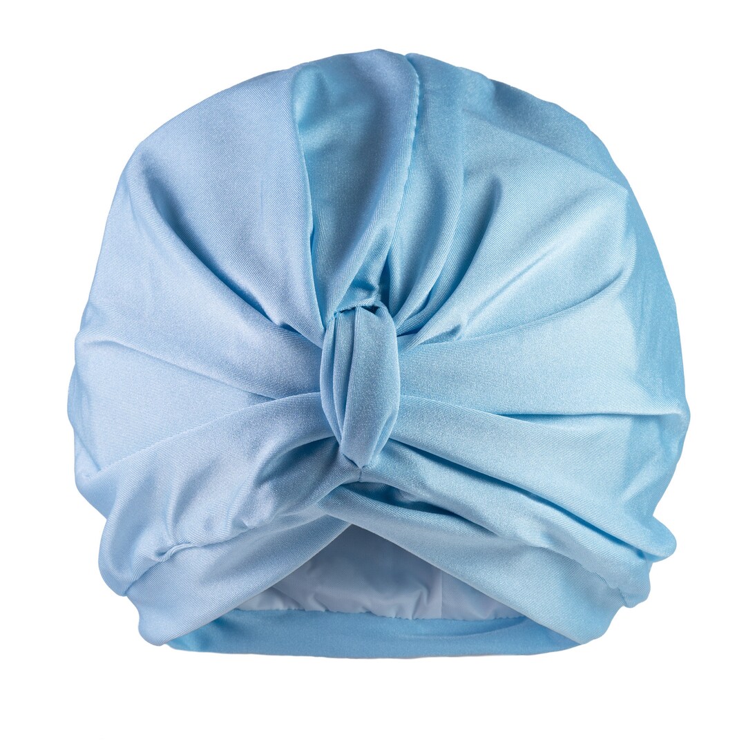 Baby Blue Luxury Shower Turban - Etsy