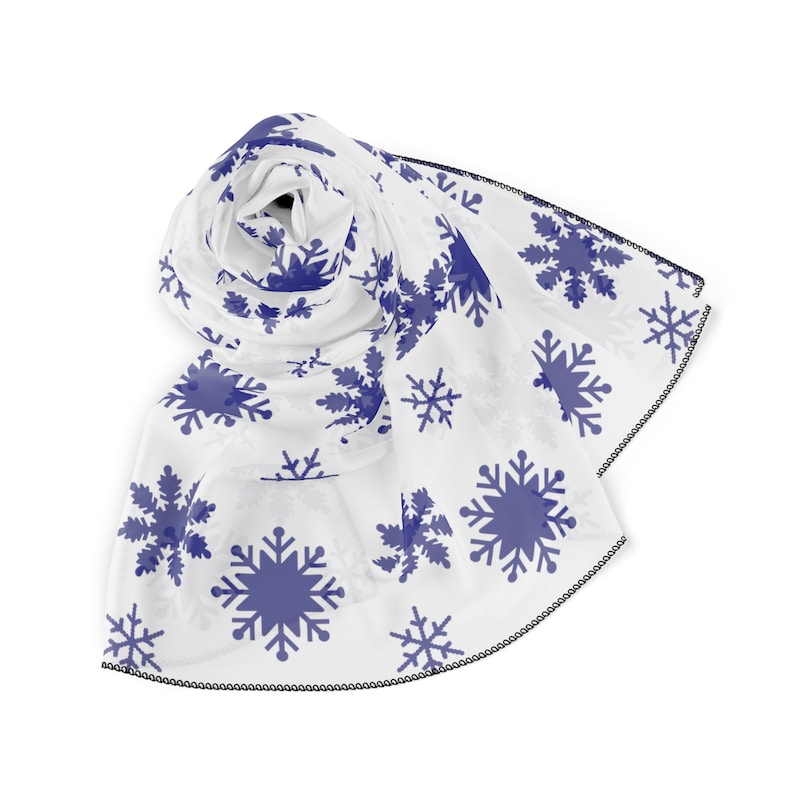 Snowflake Scarf - Etsy