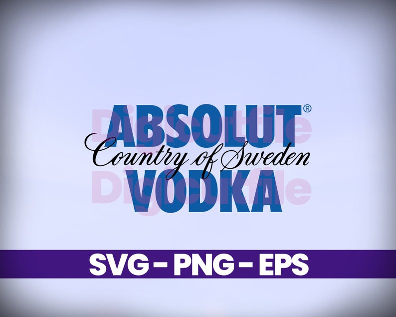 Absolut SVG - Etsy