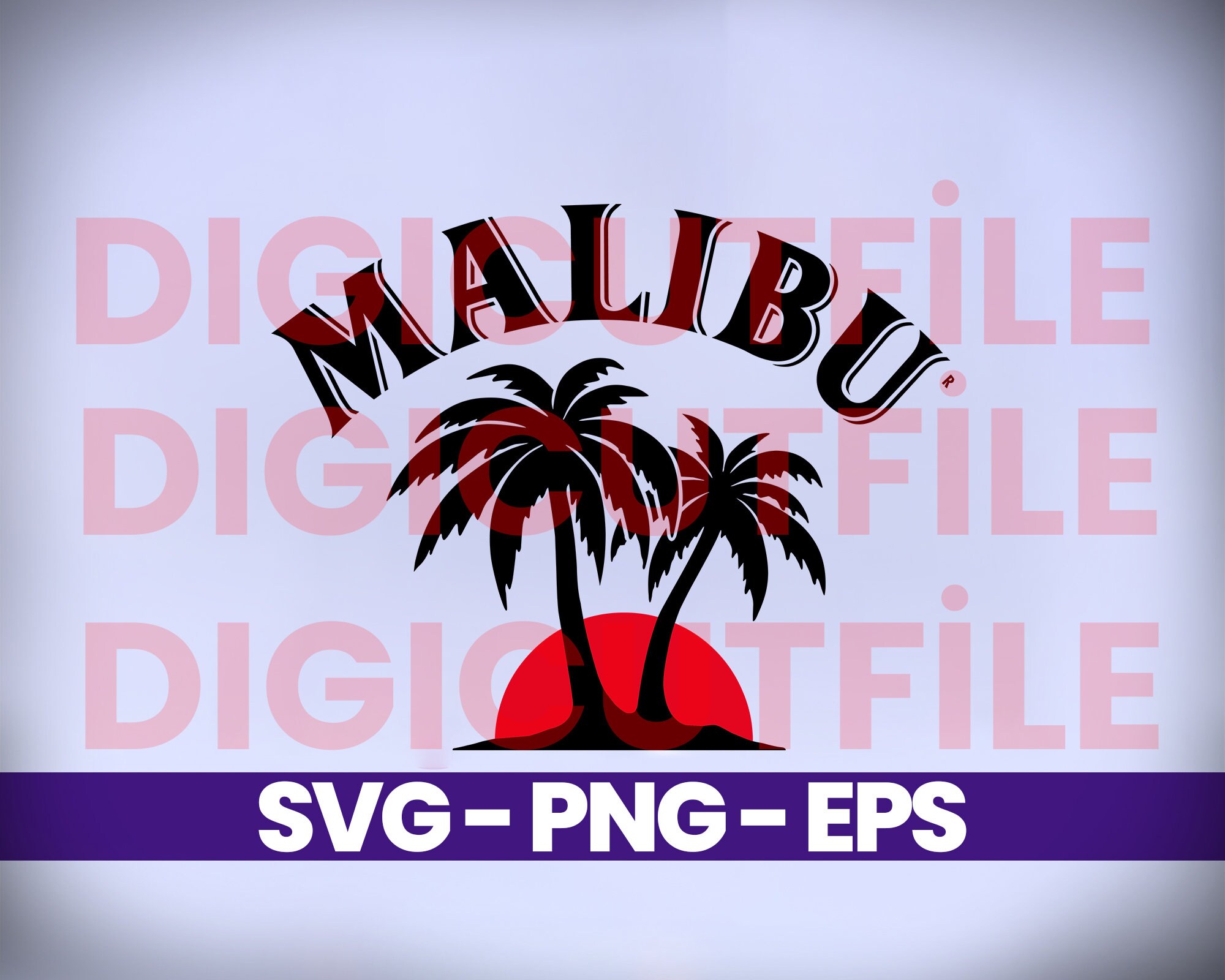Malibu SVG - Etsy