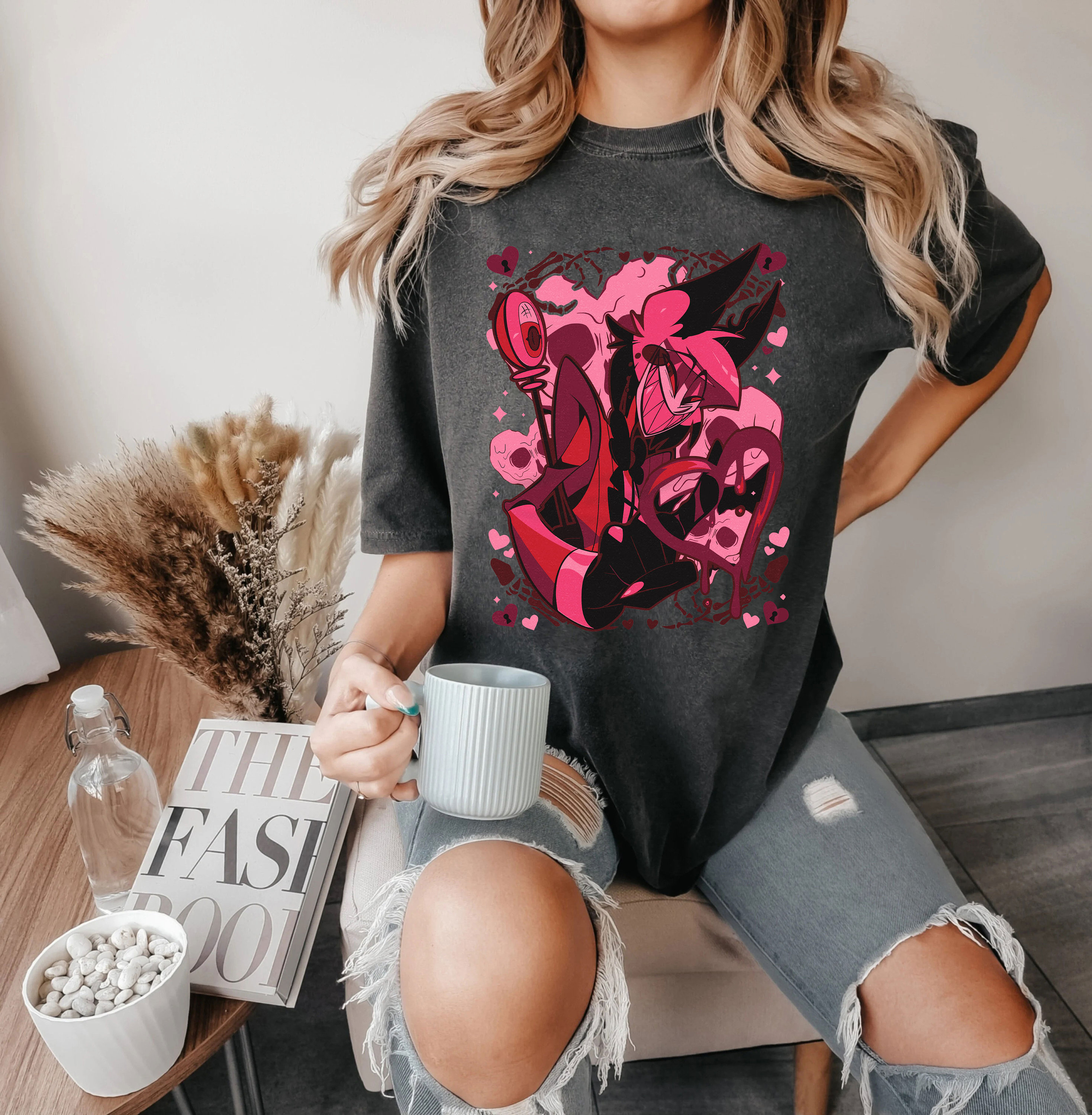 Hazbin Hotel Alastor Shirt, Alastor Hazbin Hotel Merch, Alastor Helluva ...