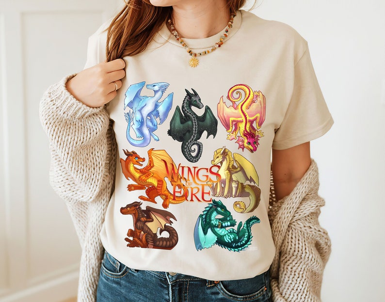 Wings of Fire All Together Shirt, Vintage Wings of Fire Merch, Queen of ...