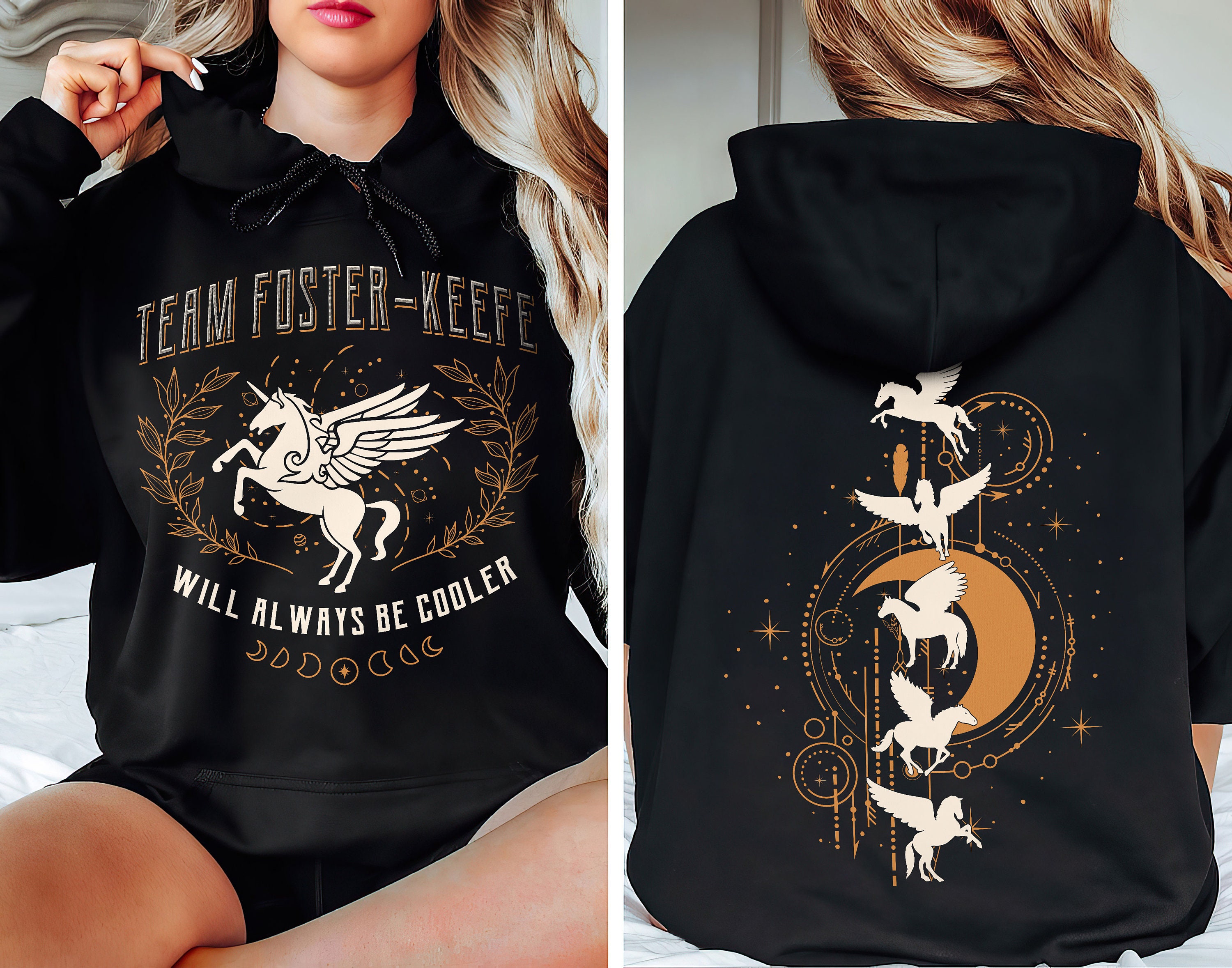 Team Foster-keefe Two-sided Sweatshirt, Keeper of the Lost Cities Shirt ...