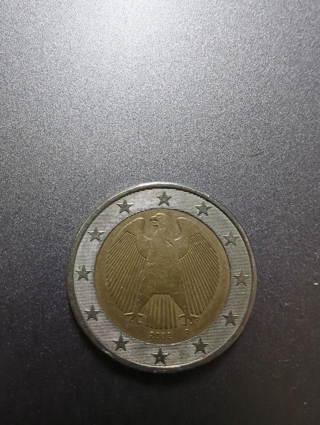 Rare 2 Euro Coin 2002 Federal Eagle - Etsy