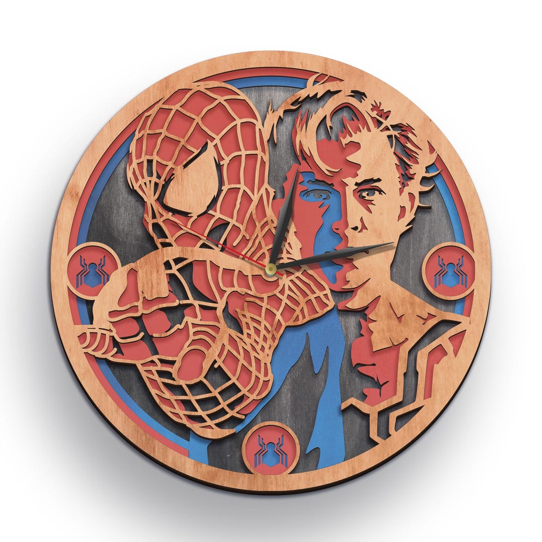 Spiderman Design, Avengers Laser File, CNC Cutting, Glowforge Projects ...