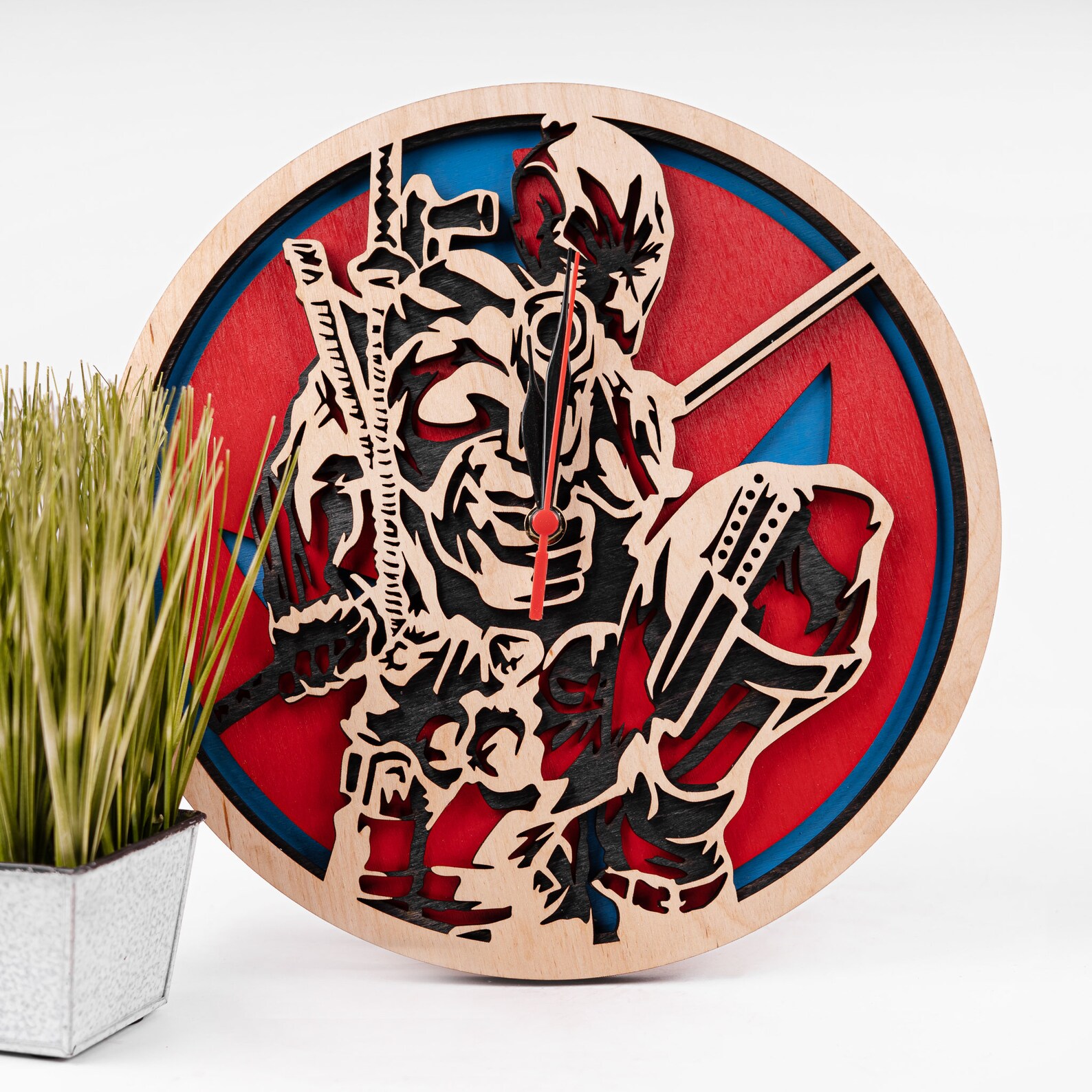 Deadpool Laser Cut, Superhero SVG, Cricut Cutting, 3D Layered Art ...