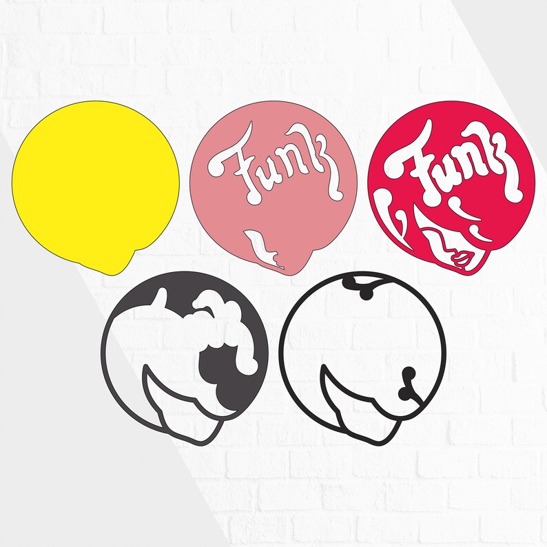 Funk 3D Layered SVG, Digital Download Ai Dxf Cdr Eps Dwg, Music Laser ...