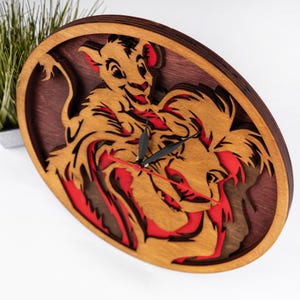 Lion King SVG File for Cricut, Simba Art, Disney Laser Cut, Cartoon ...