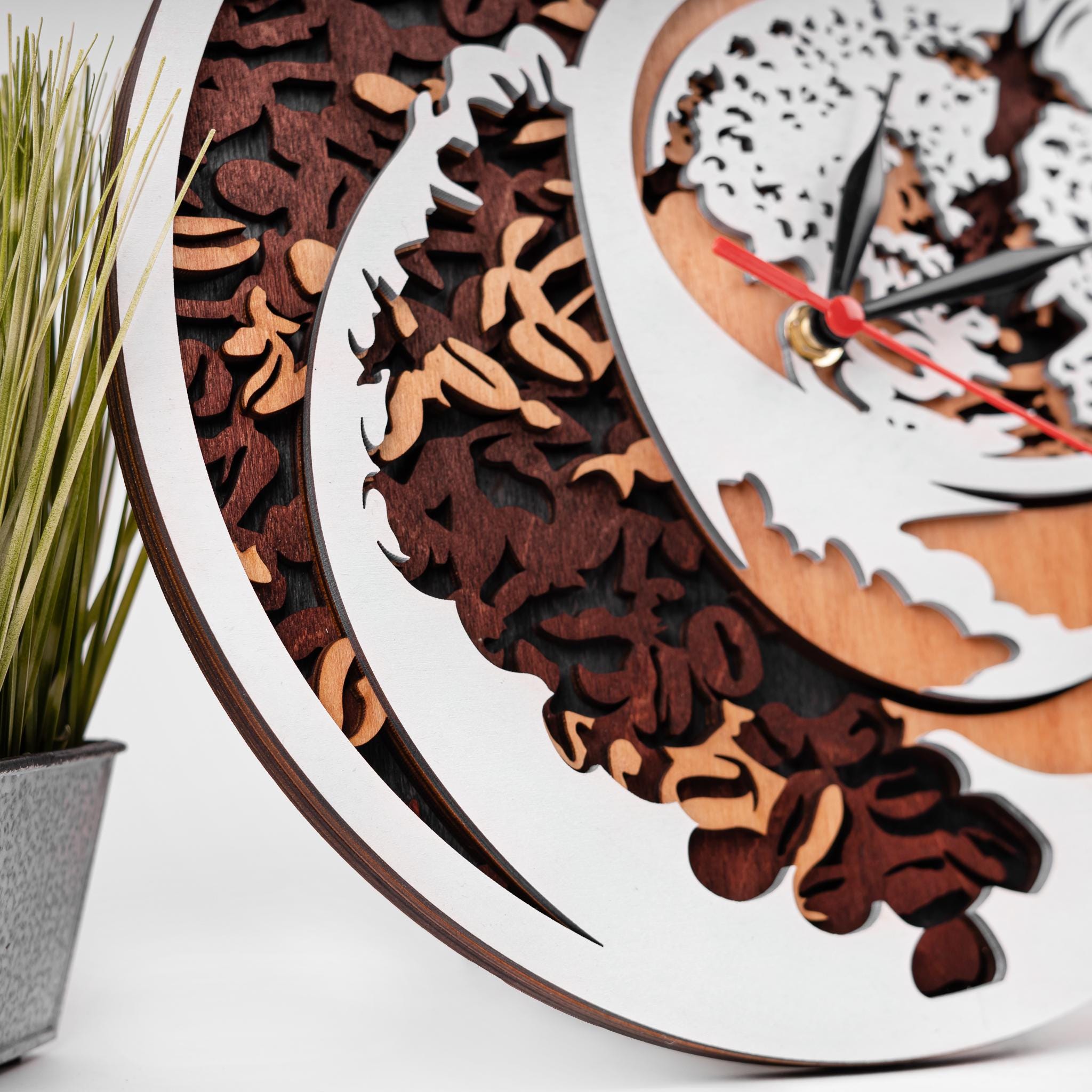 Coffee Cup SVG, Laser Cutting Template, Multilayer Digital Download ...