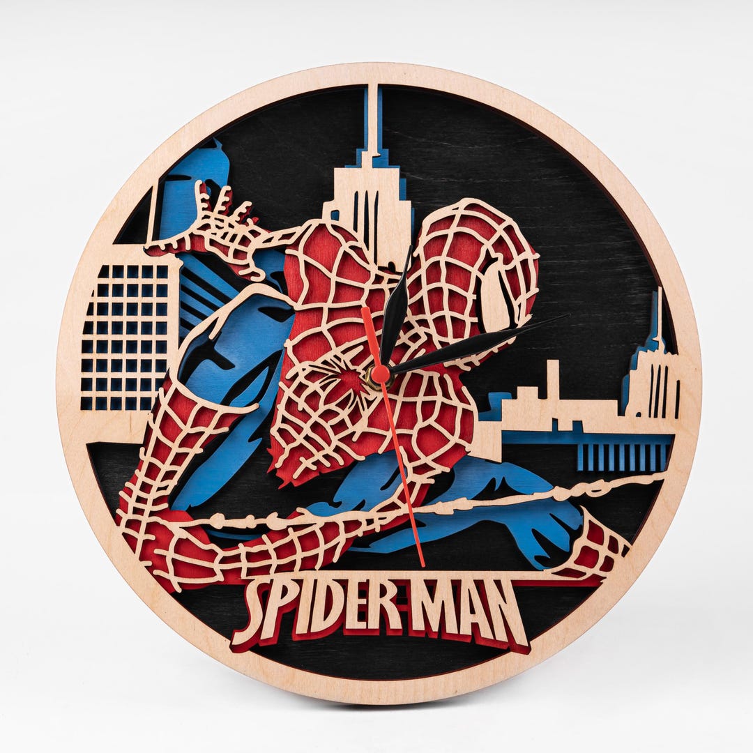 Spiderman SVG for Cricut, Superhero Laser Cut, Digital Templates ...