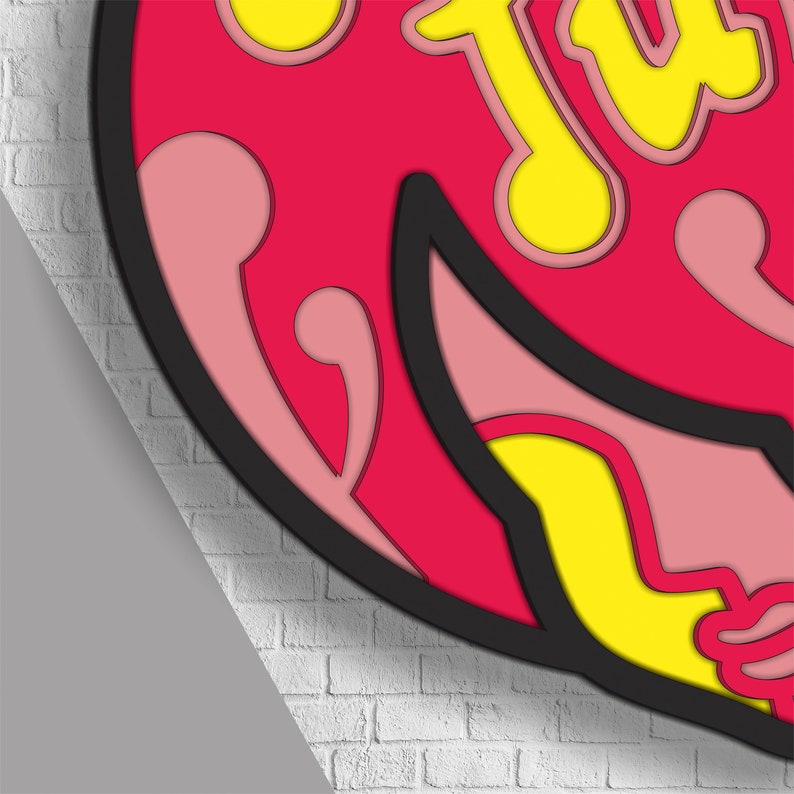 Funk 3D Layered SVG, Digital Download Ai Dxf Cdr Eps Dwg, Music Laser ...