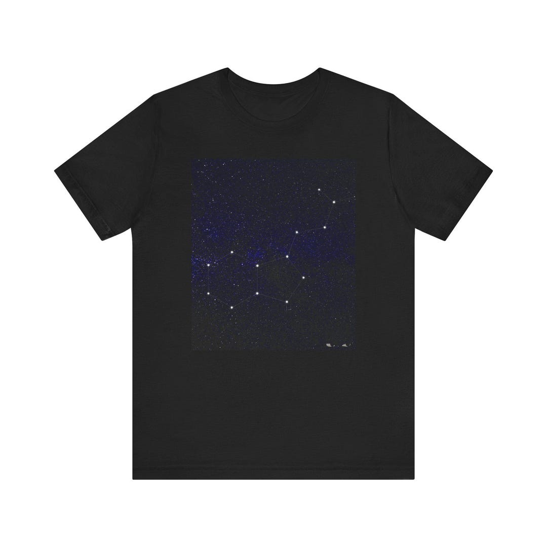 DMT Star Map Shirt - Night Sky Constellation Design - Etsy