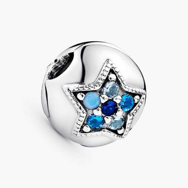 Pandora Blue Charms - Etsy