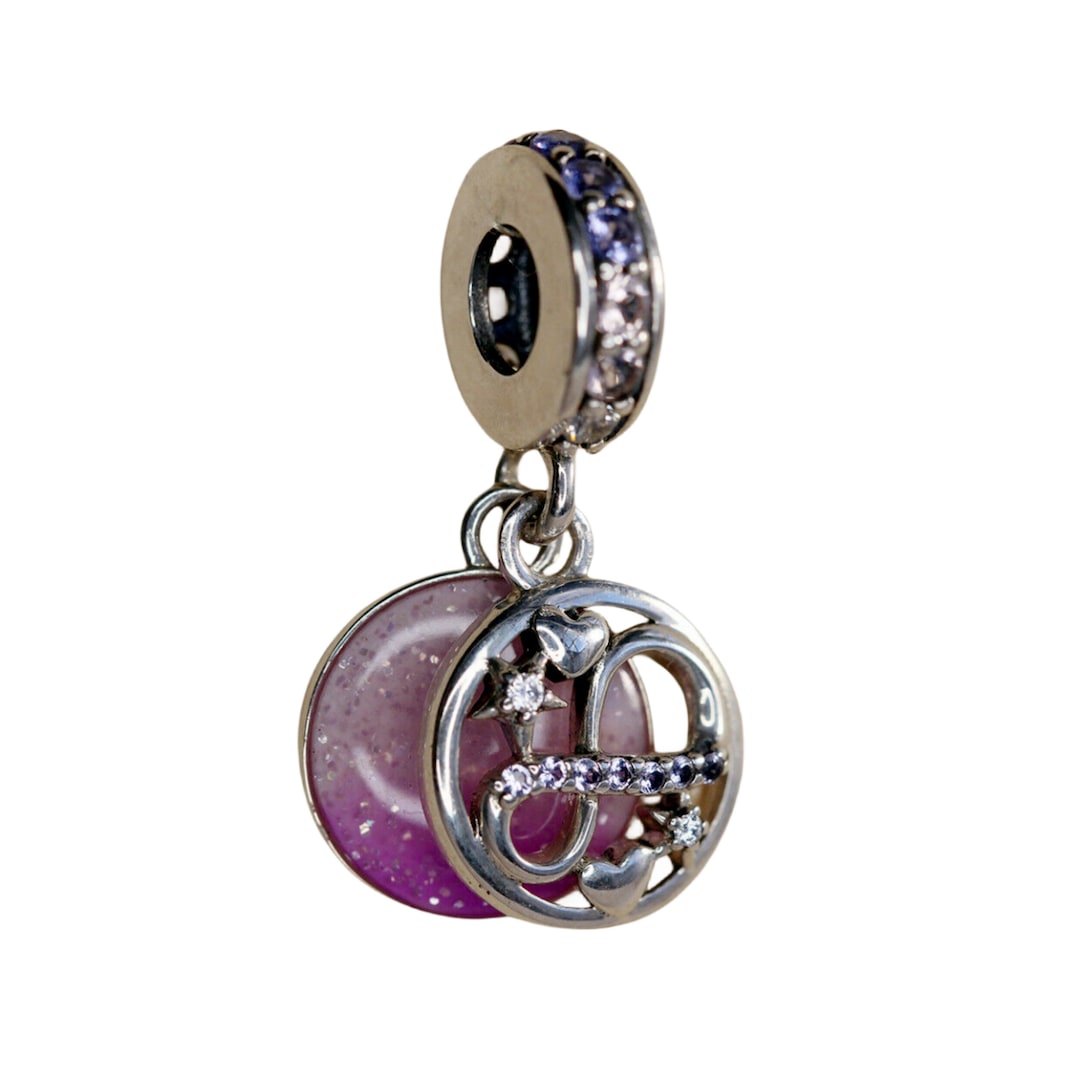 Pandora 925 Silver ALE Bracelet Pendent Charm Birthday Valentine's ...