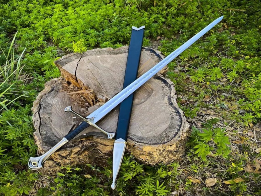 Custom Handmade Damascus Steel Sword, Best Handmade Sword, Custom Sword ...