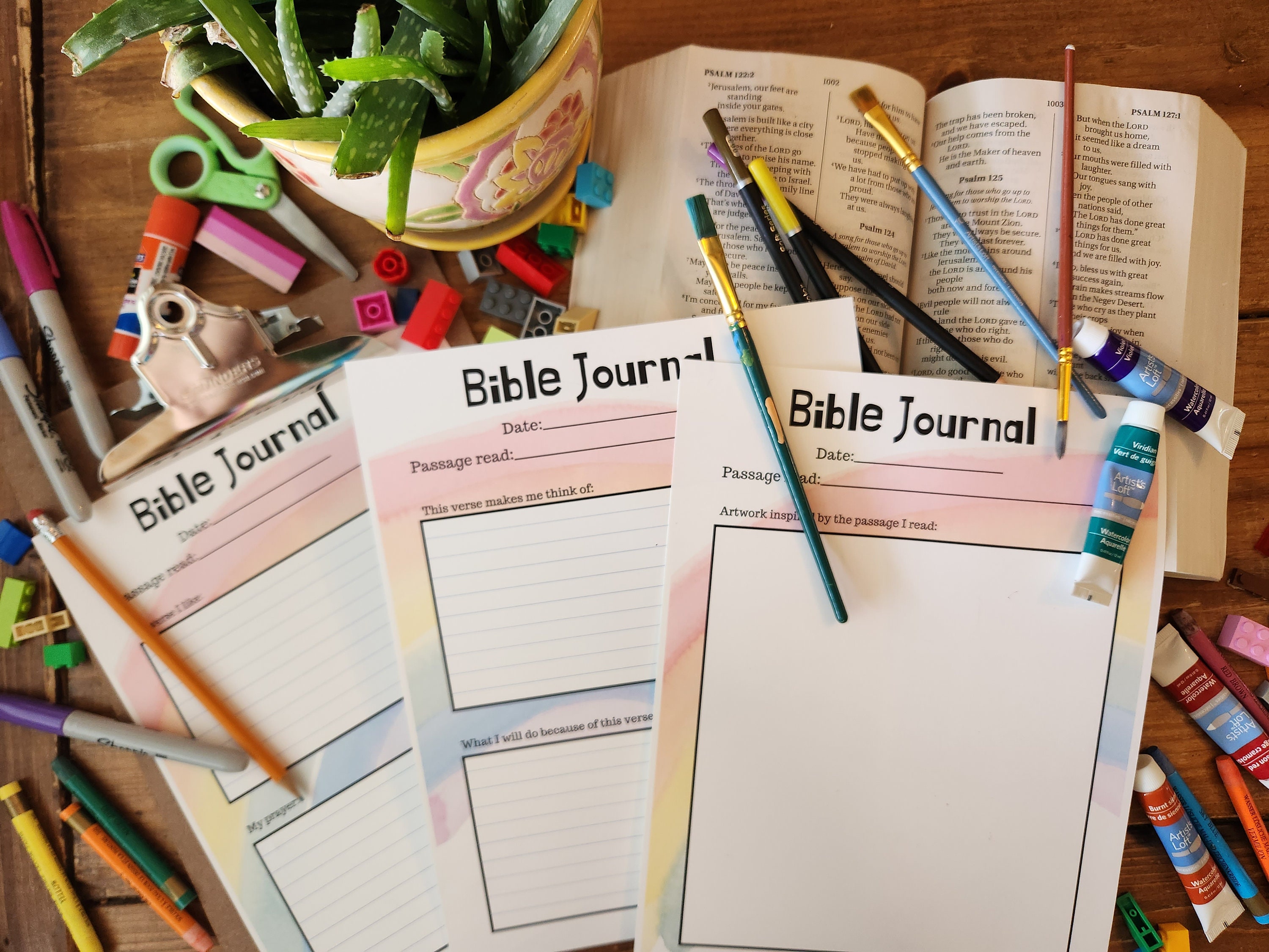 School Year Bible Reading Plan for Children / Christian Homeschool ...
