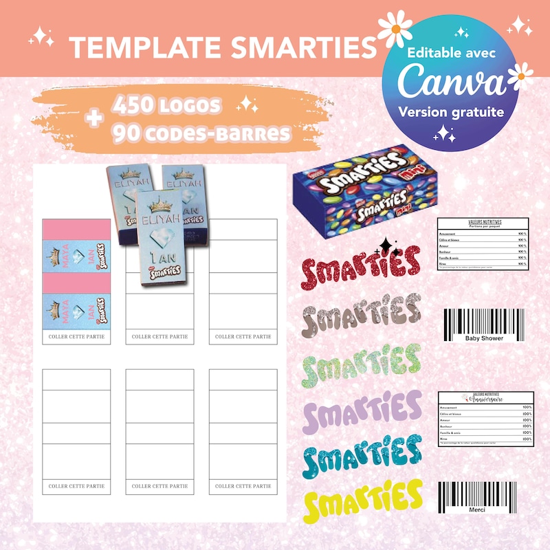 Smarties Candy - Etsy