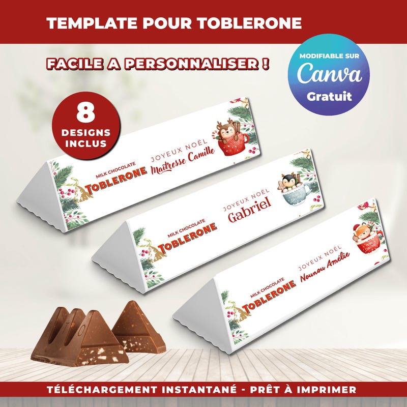 Personalised Toblerone - Etsy UK