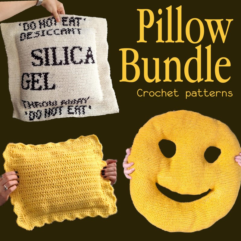 Ravioli kissen häkeln - Etsy.de