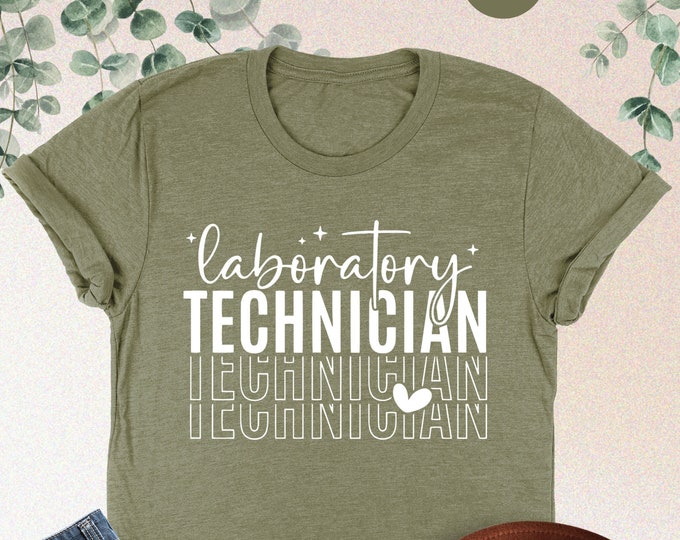 Medical Lab Tech Shirt, Laboratory Technician, Medical Assistant, Nurse ...
