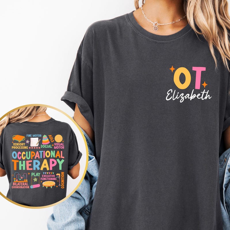 Occupational Therapy Shirt - Etsy