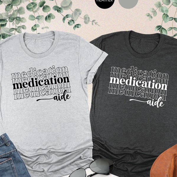 Medication Aide Shirt - Etsy