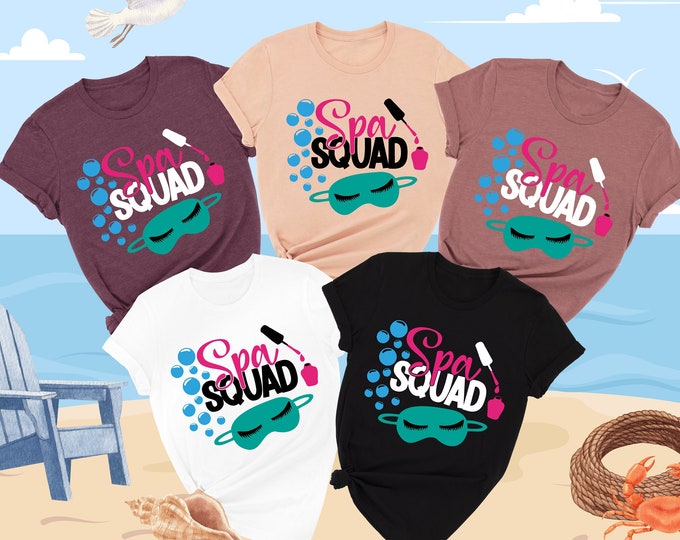 Personalized Spa Party T-shirt Bodysuit Girl Spa Birthday Party Shirt ...