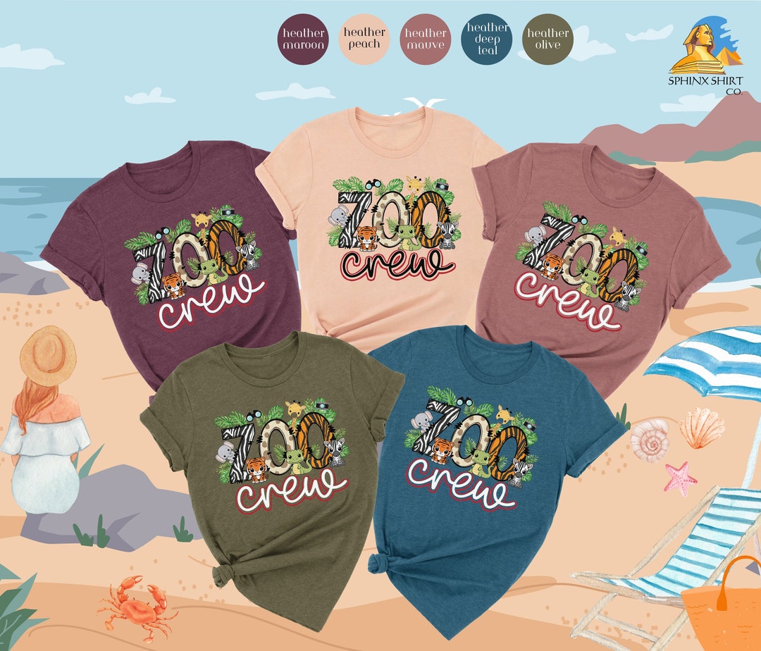 Zoo Crew Shirt, Animal Lover Shirt, Animal Keeper Shirt, Family ...
