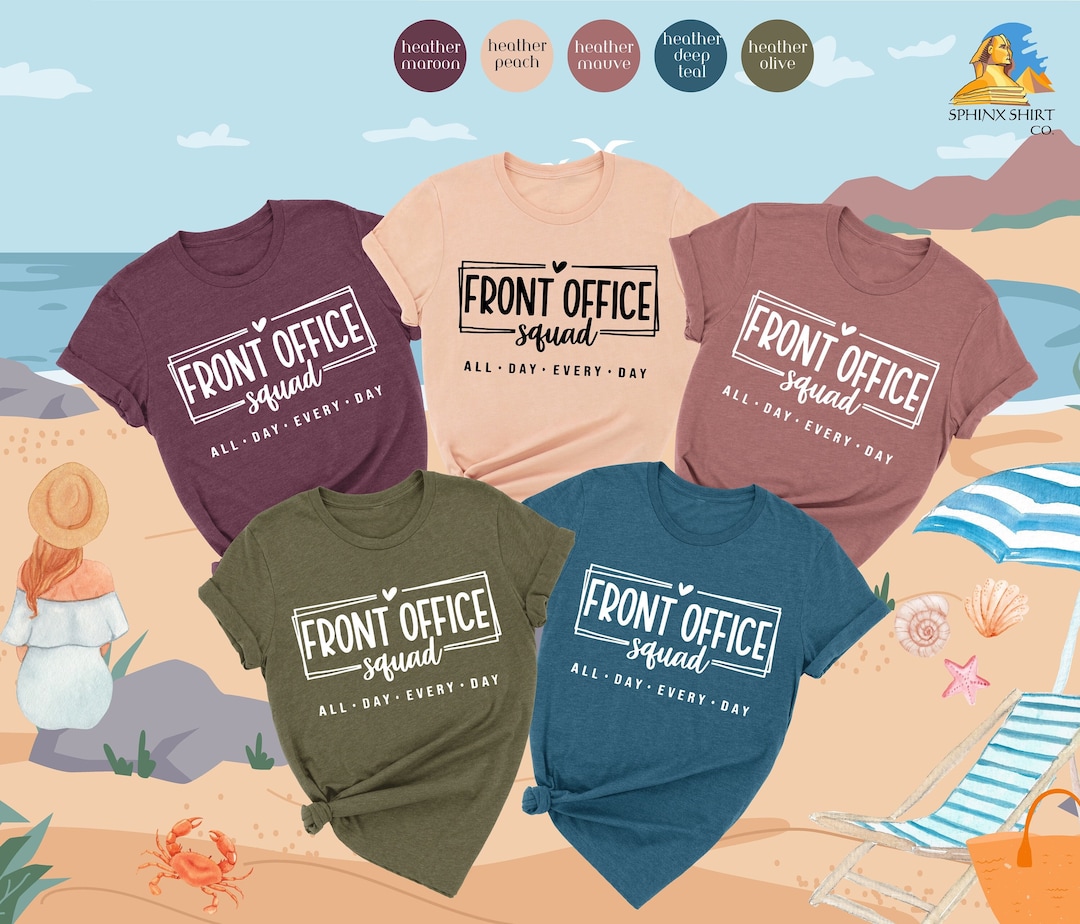 Front Office Squad Shirt, Front Office Shirt, Secretary Shirt ...