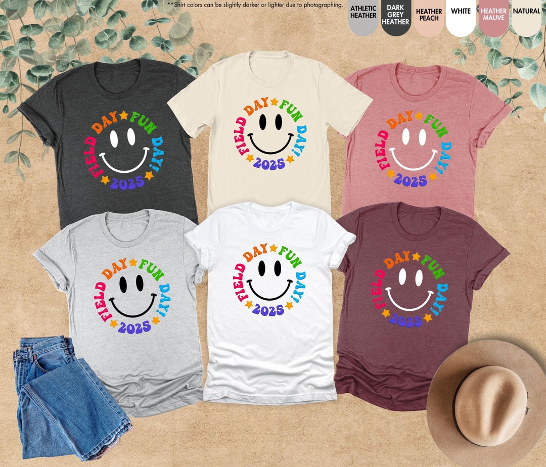 Field Day Fun Day 2025 Shirt, Funny School Shirt, Field Day Gift, Fun ...