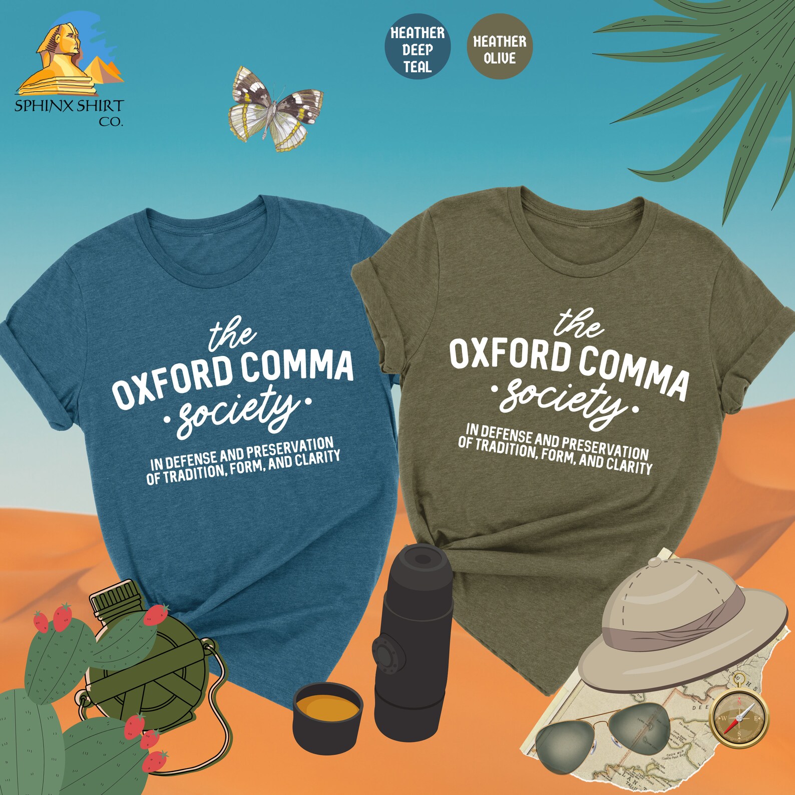 The Oxford Comma Society Shirt, Funny Grammar Shirt, English Teacher ...