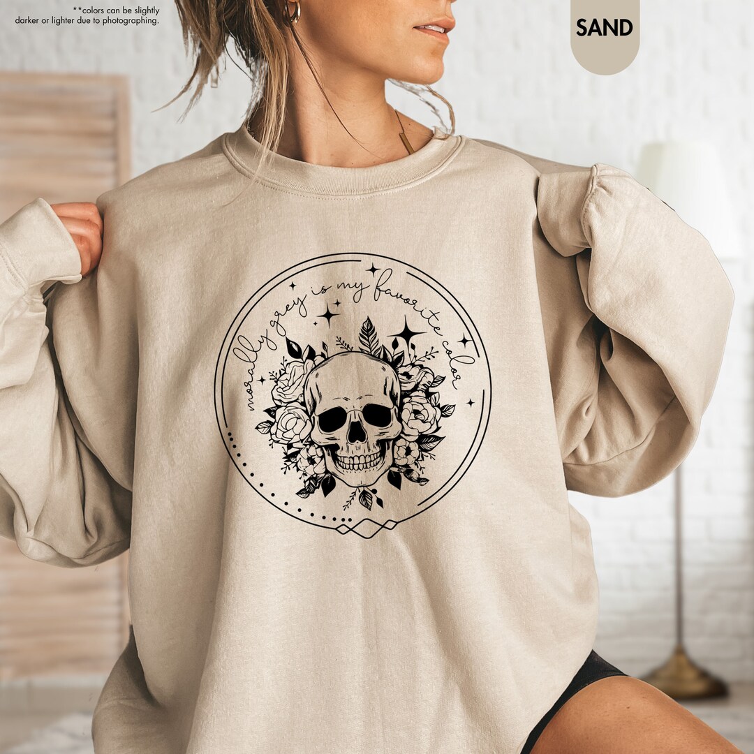 Morally Grey is My Favorite Color Sweatshirt, Morally Grey Book Club ...