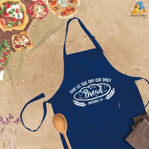 Give Us This Day Our Daily Bread Apron, Bread Apron, Religious Gift ...